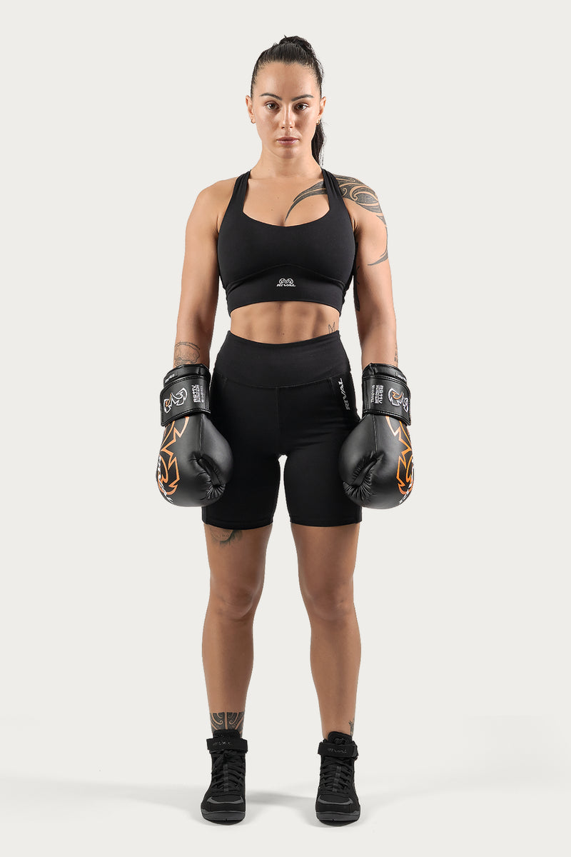Buttery Stretch Cross-Back Sports Bra – Rival Boxing Gear UK