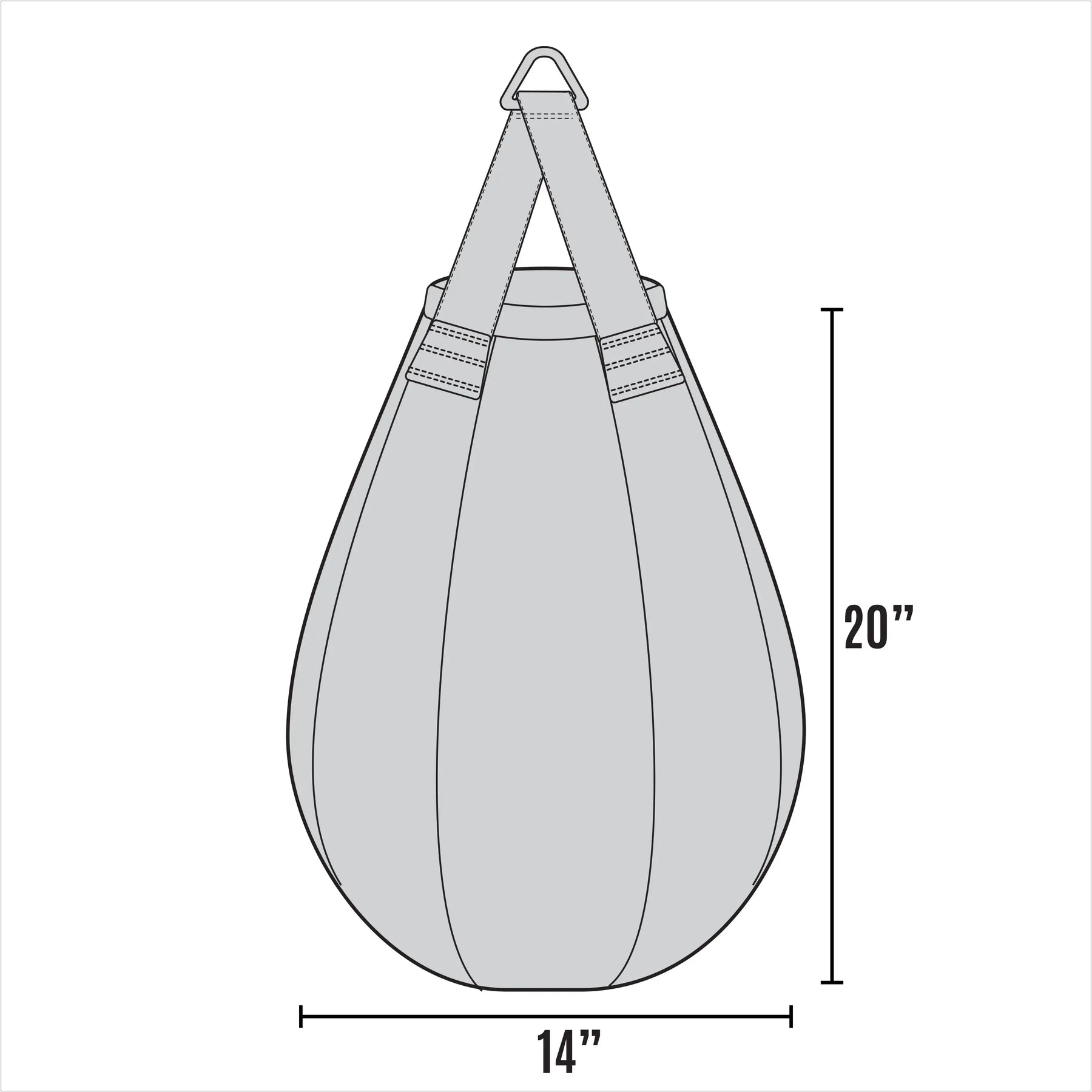 Maize Bag - 14" x 20" – Rival Boxing Gear UK